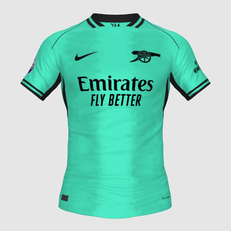Arsenal Away Kit Concept Nike Template 24 25 Fifa 23 Kit Creator
