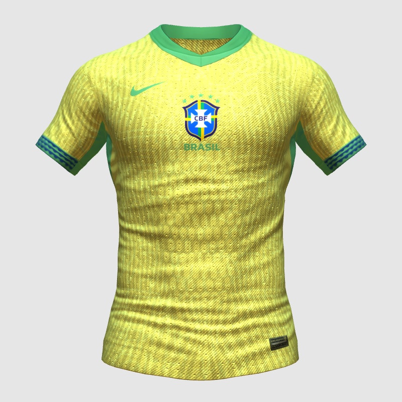Brazil Copa America 24 Home Final - FIFA Kit Creator Showcase