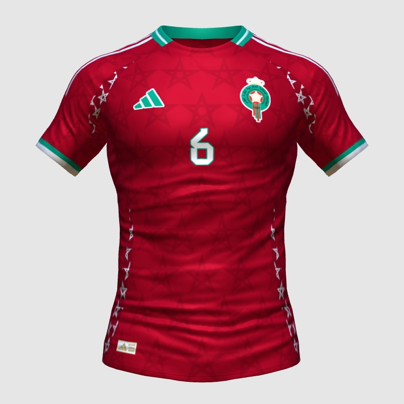 Morocco x Adidas Home Concept - FIFA Kit Creator Showcase