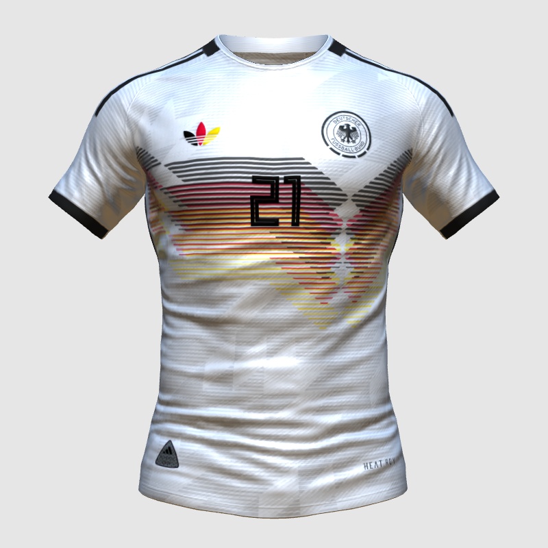 Germany 1990 Retro Home - FIFA Kit Creator Showcase