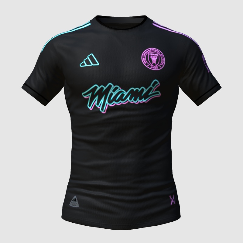 Inter Miami Vice Neon kit - FIFA Kit Creator Showcase