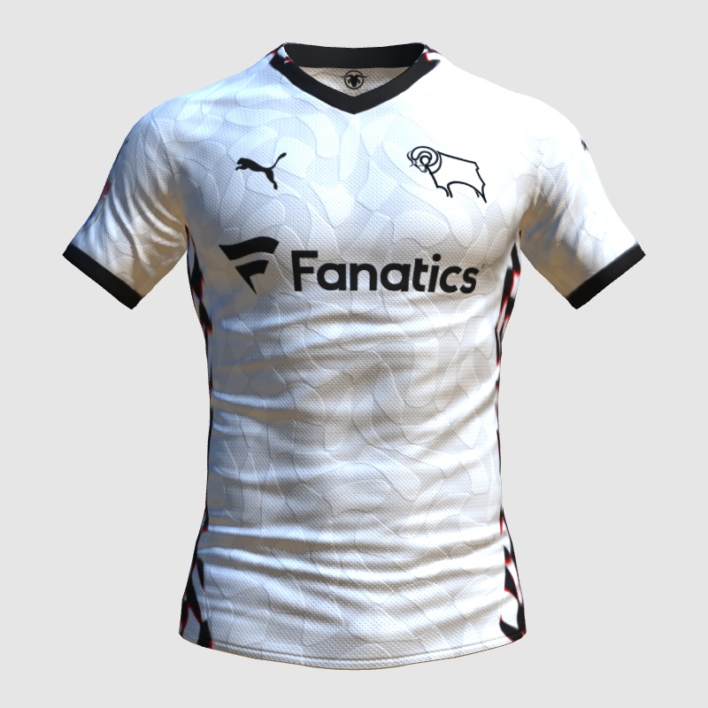 Derby County x Puma 2024/35 home concept kit - FIFA Kit Creator Showcase