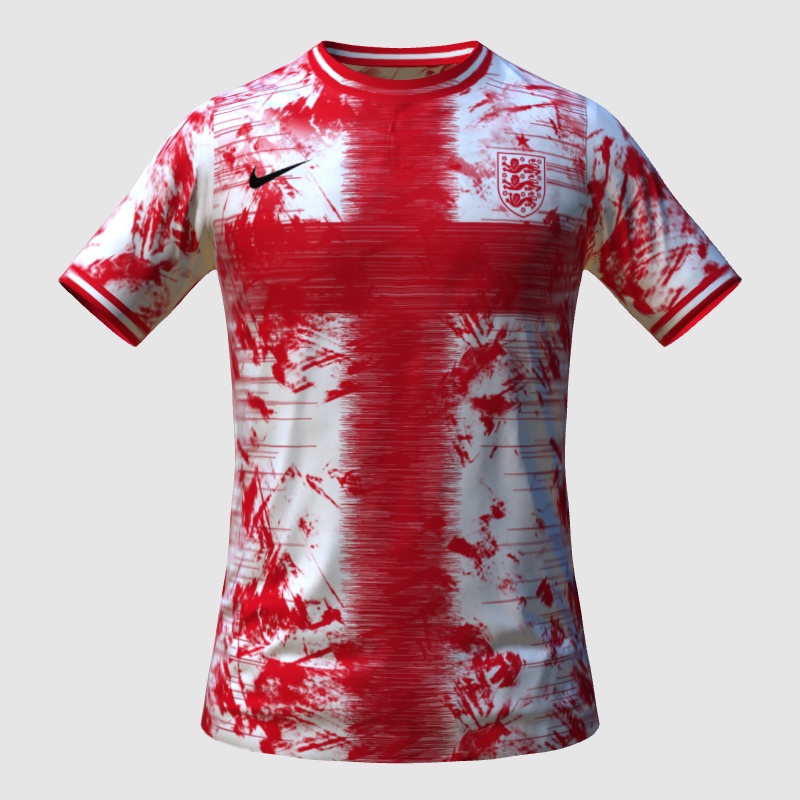 England X Nike 25-26 Concept Home Kit - FIFA Kit Creator Showcase