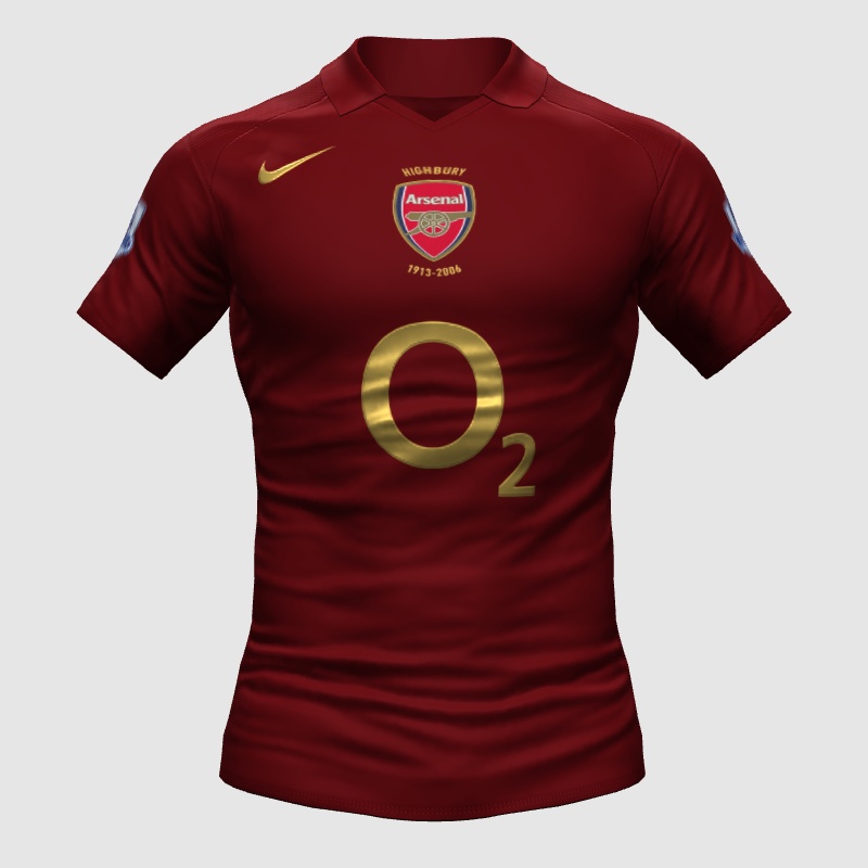 Arsenal 2005-06 Home Kit - FIFA Kit Creator Showcase