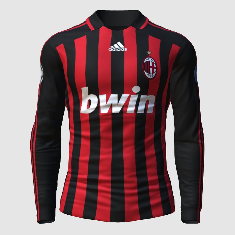 2006/2007 Ac Milan Home Kit with Kaka on the Back - FIFA Kit Creator ...