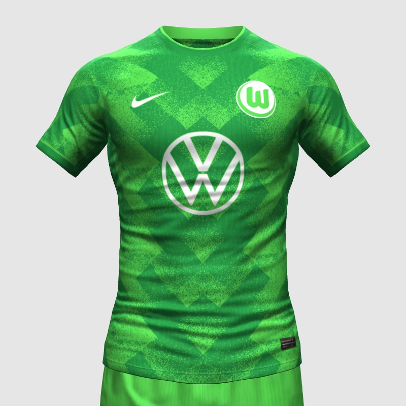 VfL Wolfsburg Home Kit 2024/25 - FIFA Kit Creator Showcase
