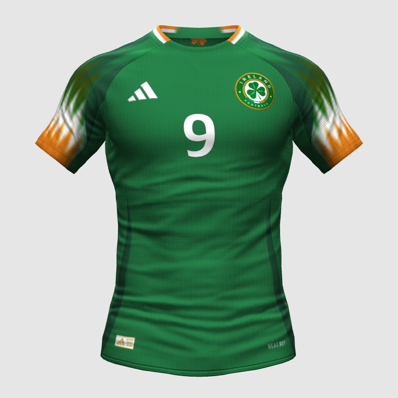 Adidas Ireland home kit concept - FIFA Kit Creator Showcase