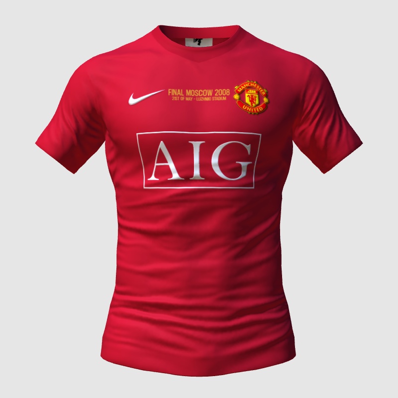 Champions League Winners: Manchester United 2008 - FIFA Kit Creator ...