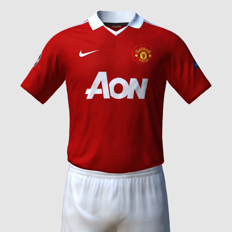 Manchester United x Nike home kit 2010/2011 - FIFA Kit Creator Showcase