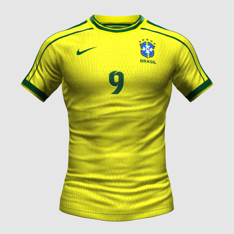 Brazil retro home kit - FIFA Kit Creator Showcase
