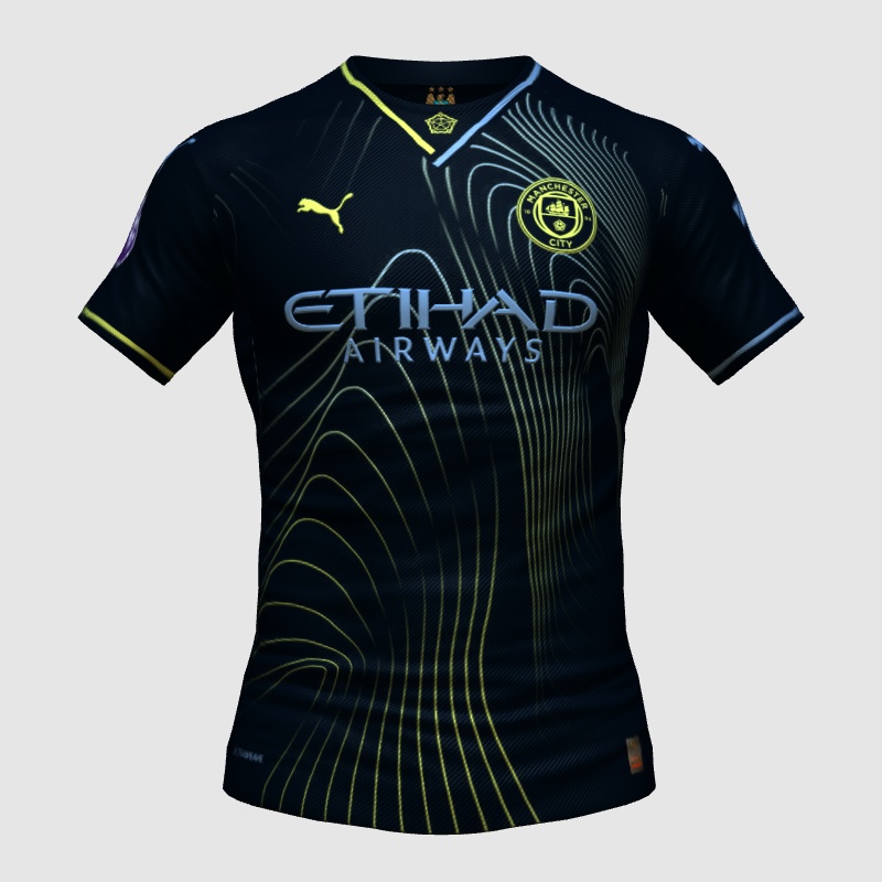 Manchester City Away Kit Concept - FIFA Kit Creator Showcase