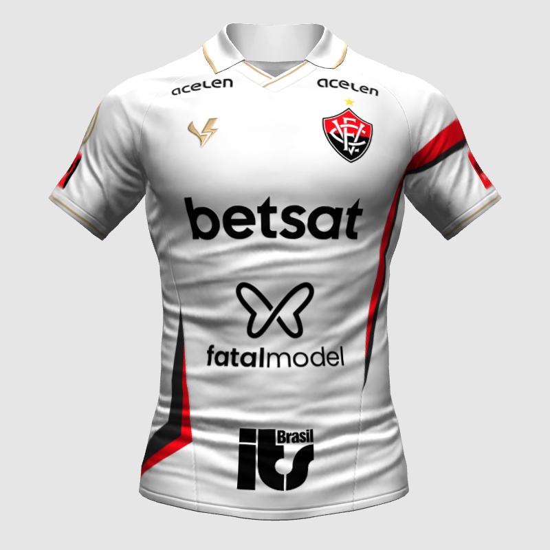 [Brasileirão 2024] Fortaleza Home Kit - FIFA Kit Creator Showcase
