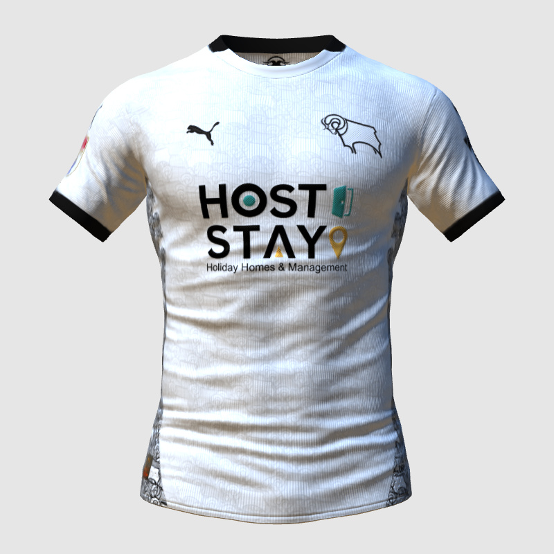 Derby County 24/25 Home Concept - FIFA Kit Creator Showcase