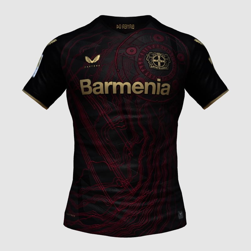 Bayer 04 Leverkusen Champions Kit concept v3 - FIFA Kit Creator Showcase