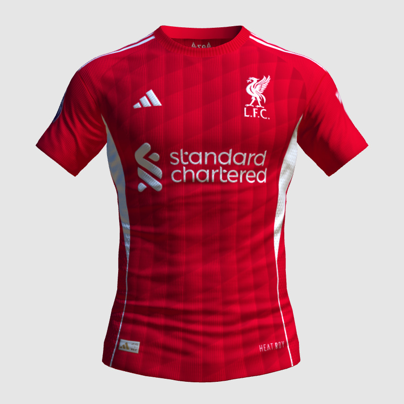 Liverpool 25/26 Home Adidas - FIFA Kit Creator Showcase