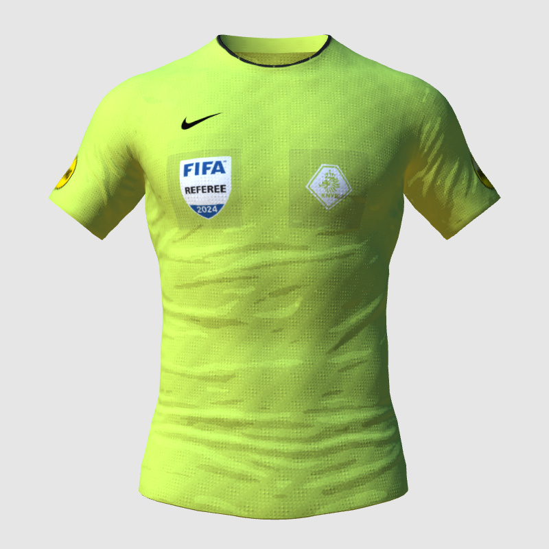 Dutch referee (Eredivisie) - red - FIFA Kit Creator Showcase
