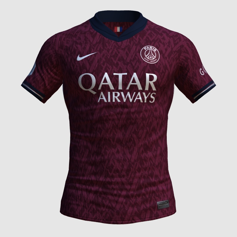 PSG third concept 25/26 - FIFA Kit Creator Showcase