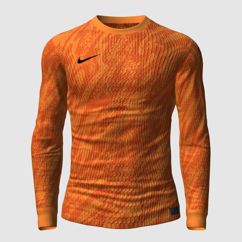 Nike 24-25 Goalkeeper Safety Orange AlbertoCC - FIFA Kit Creator Showcase