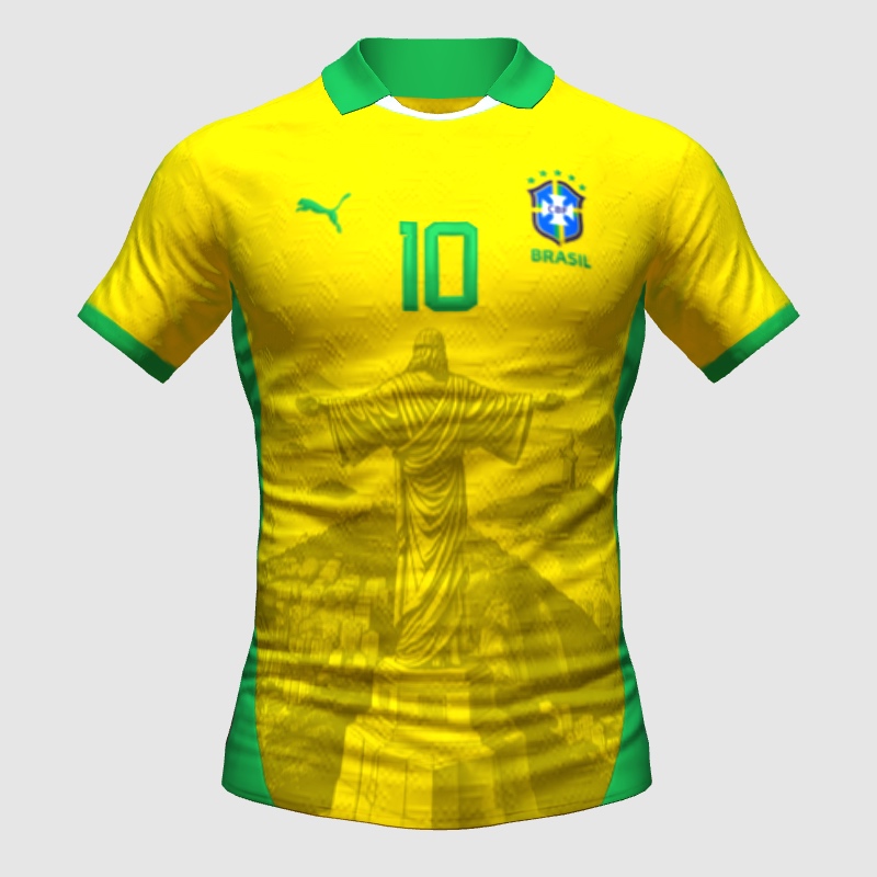 Brasil home kit x PUMA 2026 - FIFA Kit Creator Showcase