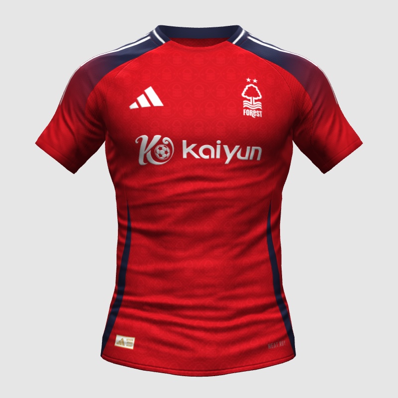 Nottingham Forest 2024/25 Home Kit (Concept) - FIFA Kit Creator Showcase