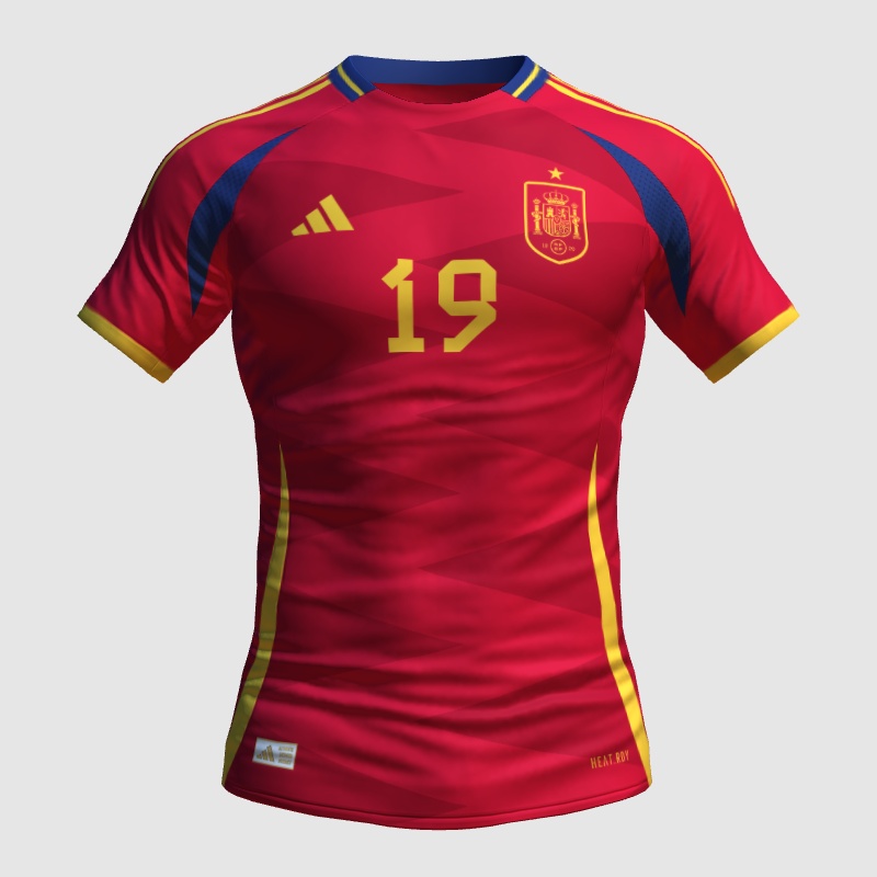 Spain 2026 World Cup Home Kit - FIFA 23 Kit Creator Showcase