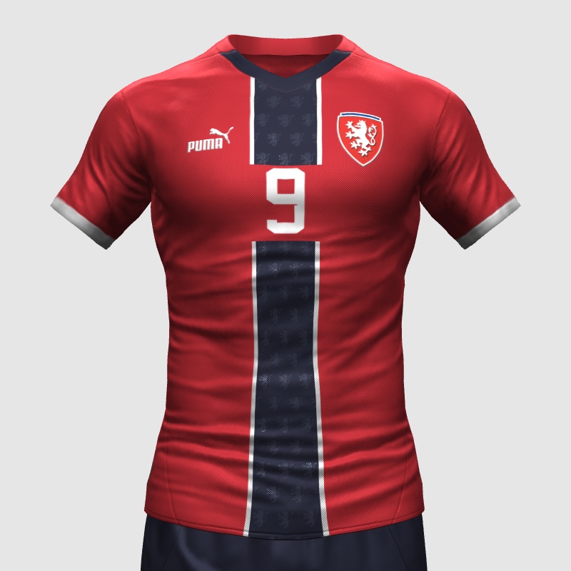 Czech Republic Home 24 Concept - FIFA Kit Creator Showcase
