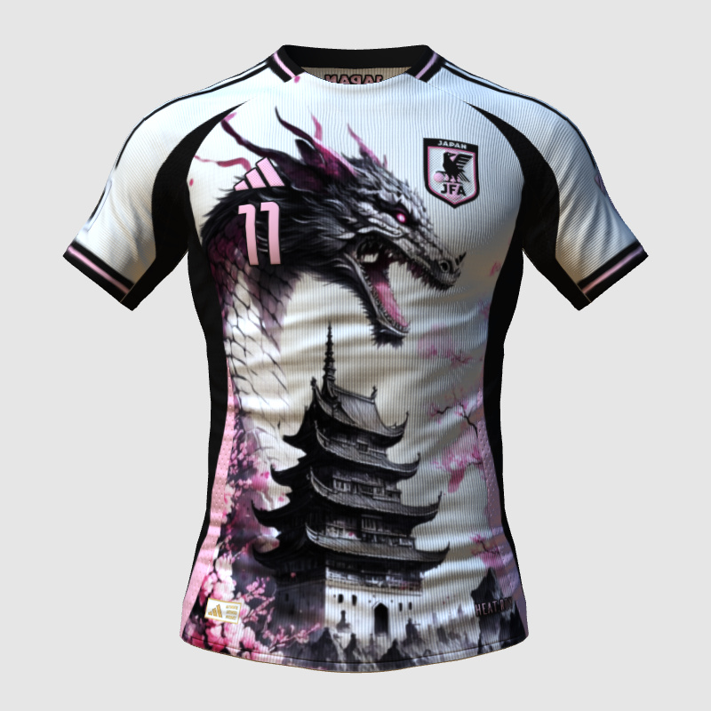 Japan "Dragon" 24/25 Concept - FIFA Kit Creator Showcase