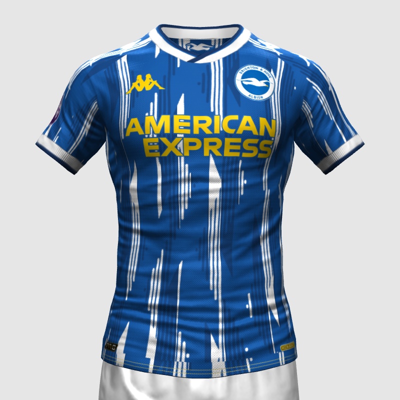 Kappa Brighton home kit concept - FIFA Kit Creator Showcase
