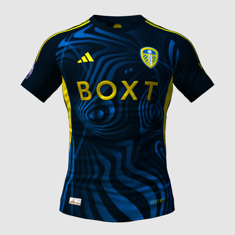 Leeds United 25/26 Away Adidas - FIFA Kit Creator Showcase