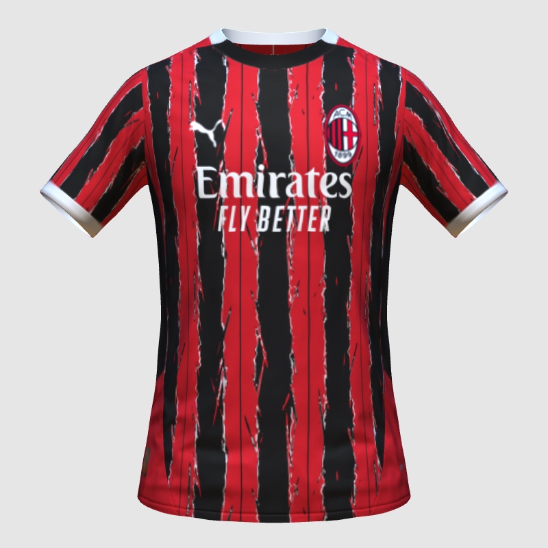 AC Milan Concept home - FIFA Kit Creator Showcase