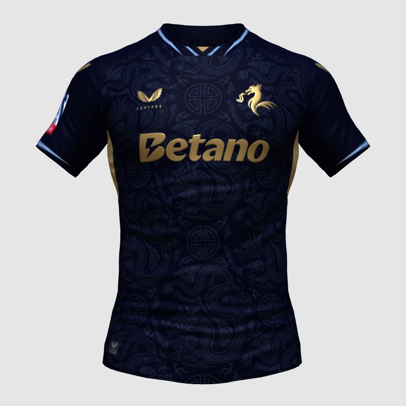 FC Porto x Castore "Year of the Dragon" third kit - FIFA Kit Creator ...