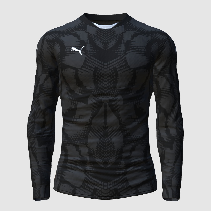 Puma 24-25 Goalkeeper Black - FIFA Kit Creator Showcase