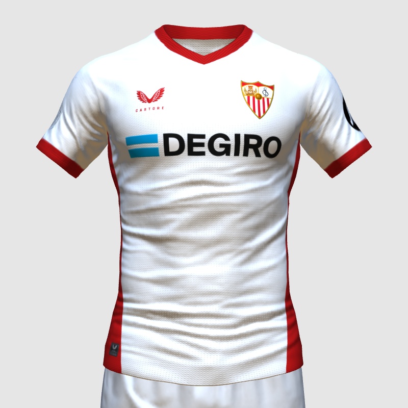Sevilla FC Castore 2024-25 - FIFA Kit Creator Showcase