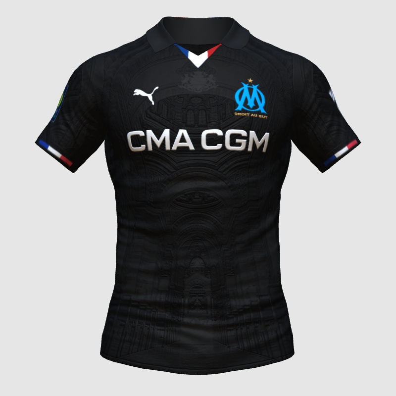 Olympique Marseille Third Kit Concept - FIFA Kit Creator Showcase