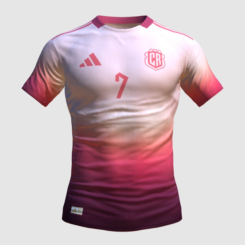 Costa Rica 2026 World Cup Away Kit - FIFA Kit Creator Showcase