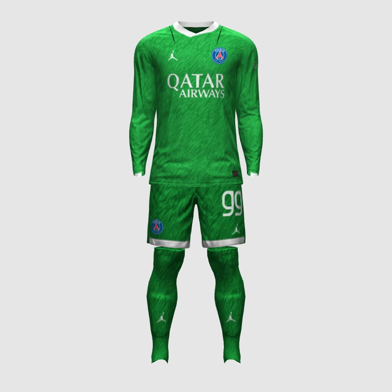 PSG 24-25 kit concent Goalkeeper - FIFA Kit Creator Showcase