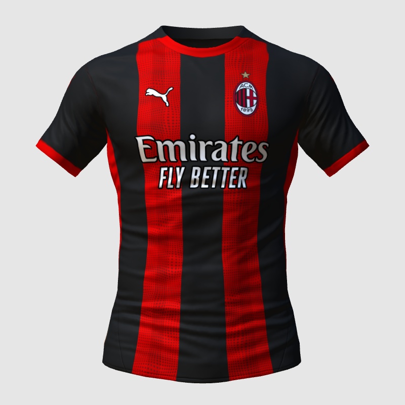 AC Milan Home Concept Kit - FIFA Kit Creator Showcase