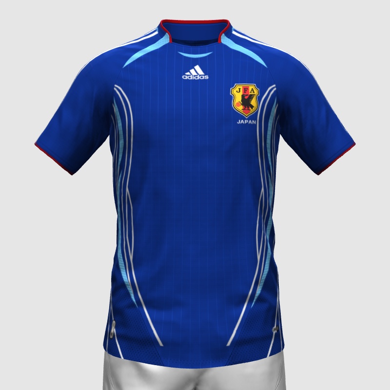 Japan Home Kit World Cup 2006 - FIFA Kit Creator Showcase