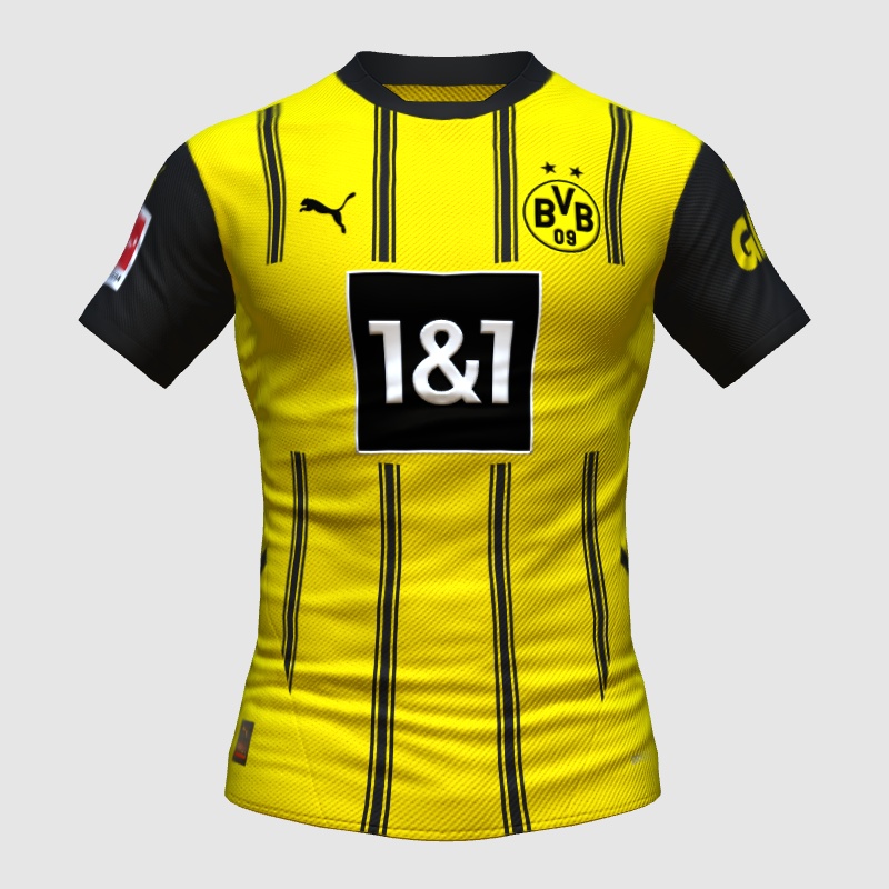 Borussia Dortmund 24/25 Home Kit - FIFA Kit Creator Showcase