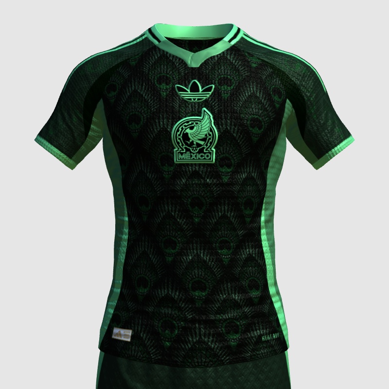 ADIDAS X MEXICO 2024 COPA AMERICA THIRD KIT - FIFA Kit Creator Showcase
