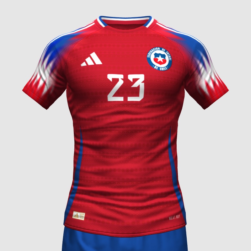 Adidas Chile home kit concept - FIFA Kit Creator Showcase