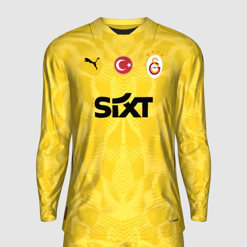 Puma 24-25 Goalkeeper Yellow - FIFA Kit Creator Showcase