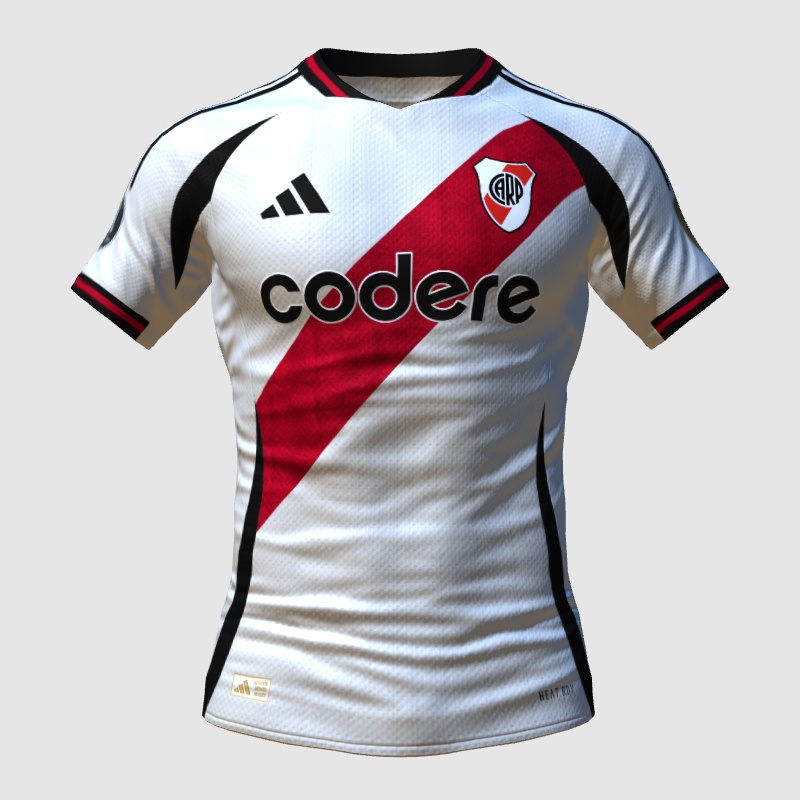 River Plate x Adidas 24/25 Home - FIFA Kit Creator Showcase