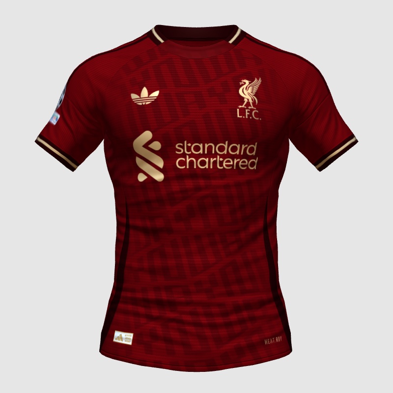 Liverpool FC - Home - Adidas - 2025/26 - FIFA Kit Creator Showcase