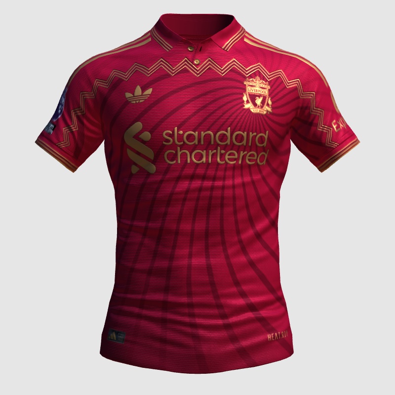 Liverpool FC x Adidas Home Concept - FIFA Kit Creator Showcase