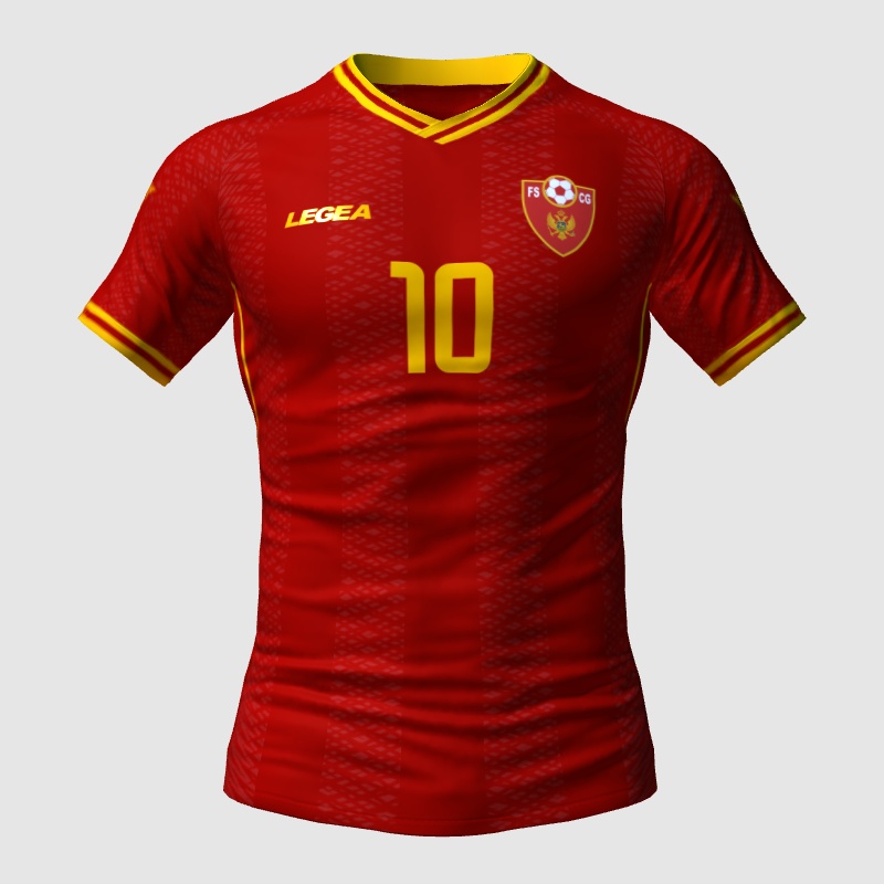 Montenegro x Legea | Home - FIFA Kit Creator Showcase