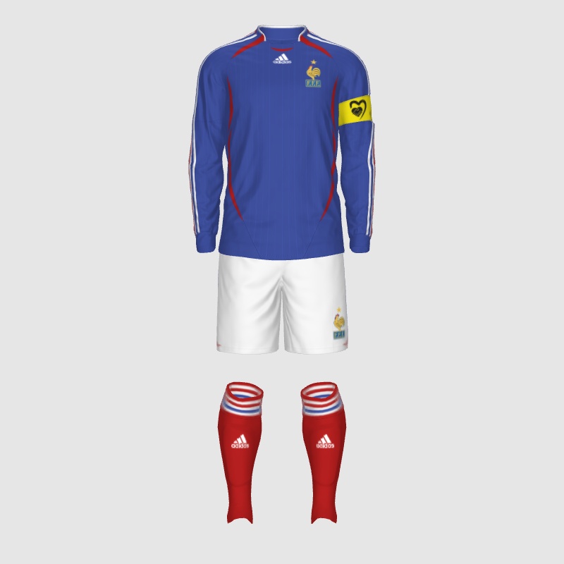 France 2006 World Cup Home Kit - FIFA Kit Creator Showcase