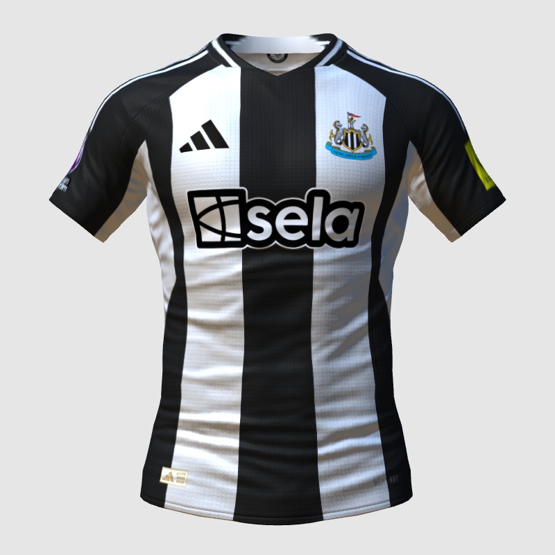 Newcastle United 24/25 Home Kit OFFICIAL - FIFA Kit Creator Showcase