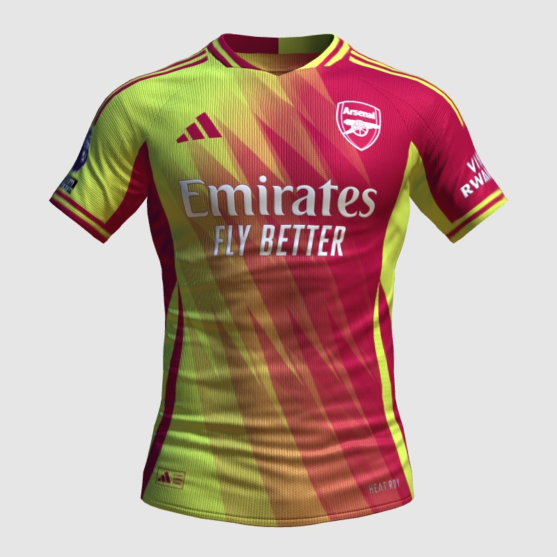 Arsenal FC 'Strawnana' Third Concept - FIFA Kit Creator Showcase
