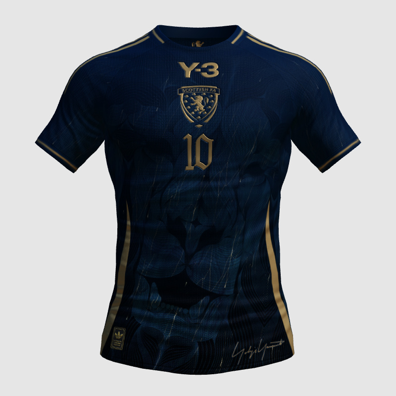 Scotland x Y-3 x Home Kit Concept - FIFA Kit Creator Showcase